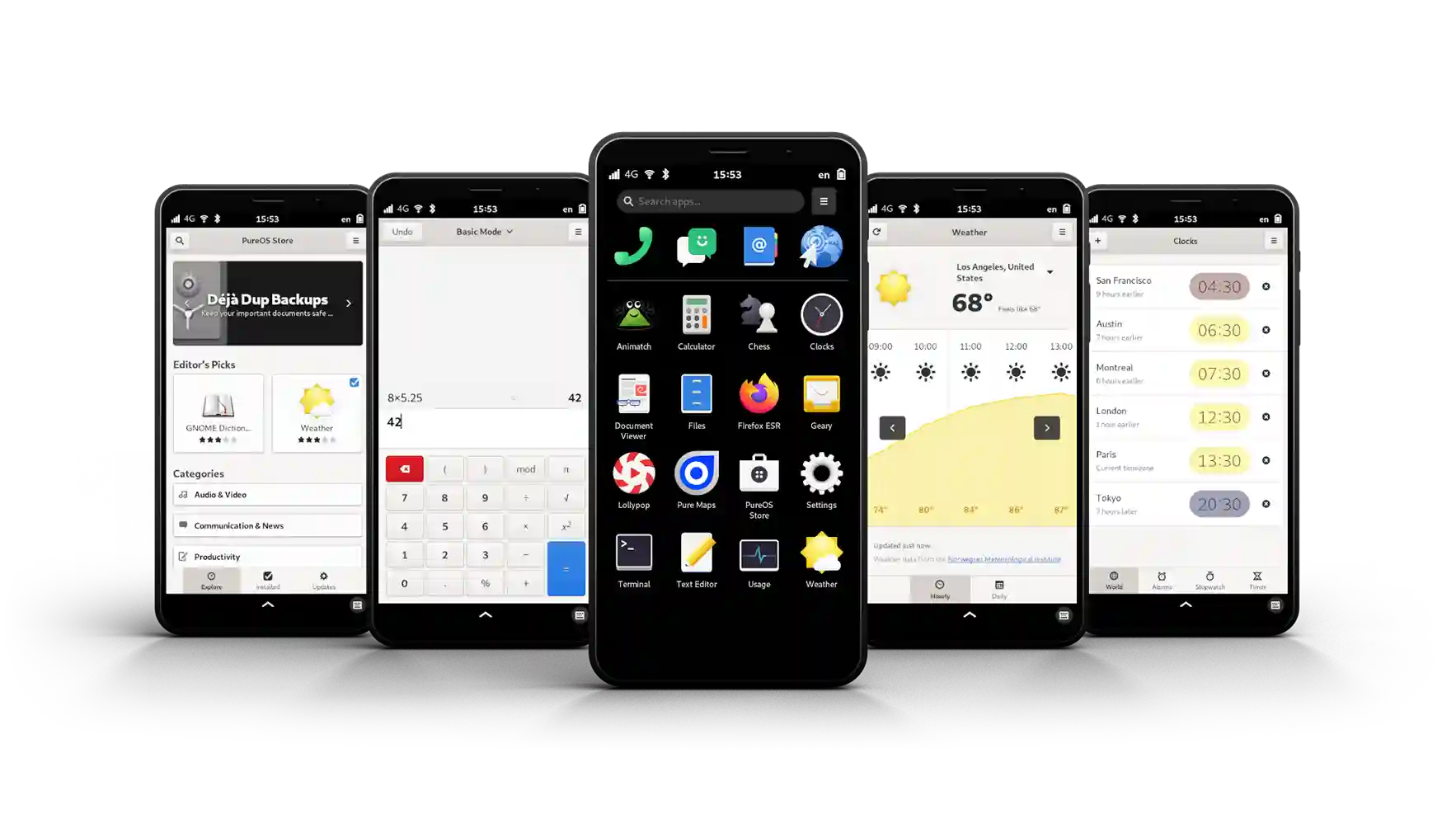 Todos los smartphones basados en GNU/Linux: una mirada a la libertad móvil