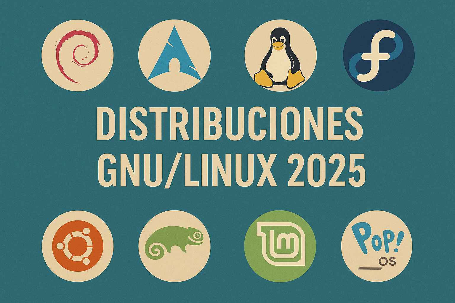 Las mejores distribuciones GNU/Linux que se están consolidando para el 2025